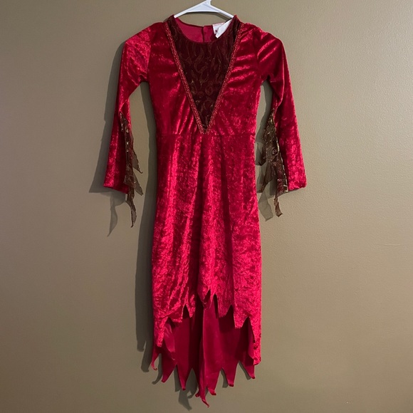Disguise | Costumes | Kids Girls Halloween Costume Red Devil Dress And ...